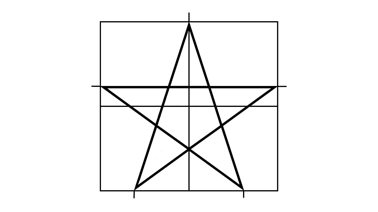 How to Draw a Star Step By Step - Hand Of Art