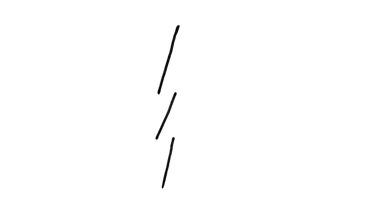 How to Draw Lightning Bolt Step By Step - Hand Of Art