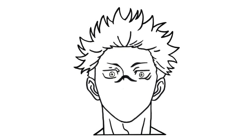 How to Draw Sukuna Step by Step - Hand Of Art