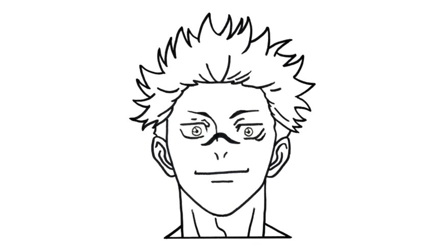 How to Draw Sukuna Step by Step - Hand Of Art
