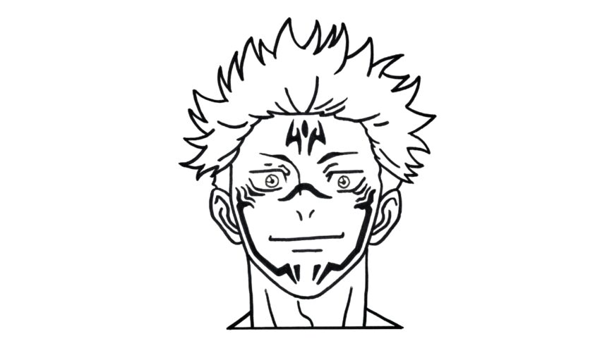 How to Draw Sukuna Step by Step - Hand Of Art