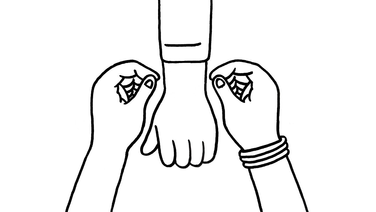 How To Draw Raksha Bandhan Step By Step - Hand Of Art