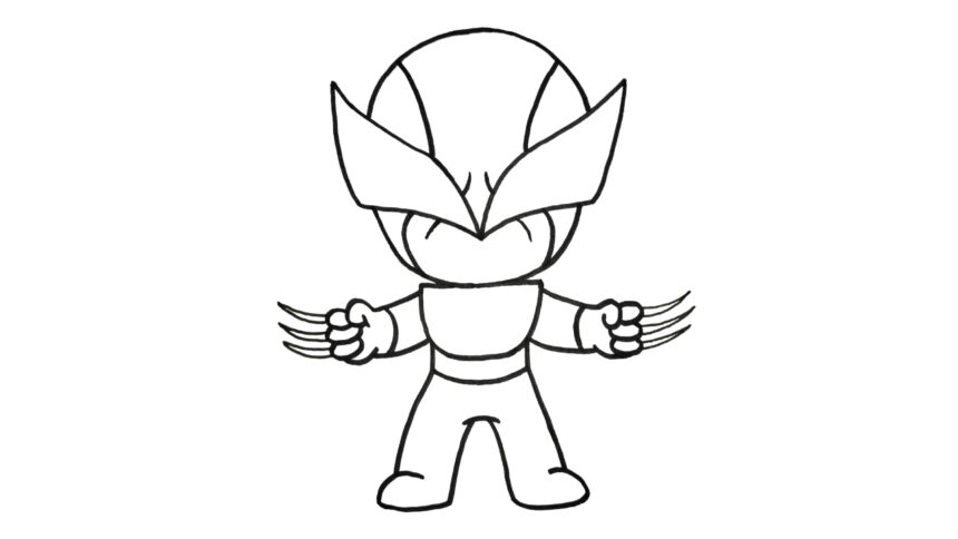 How To Draw Wolverine Step By Step - Hand Of Art