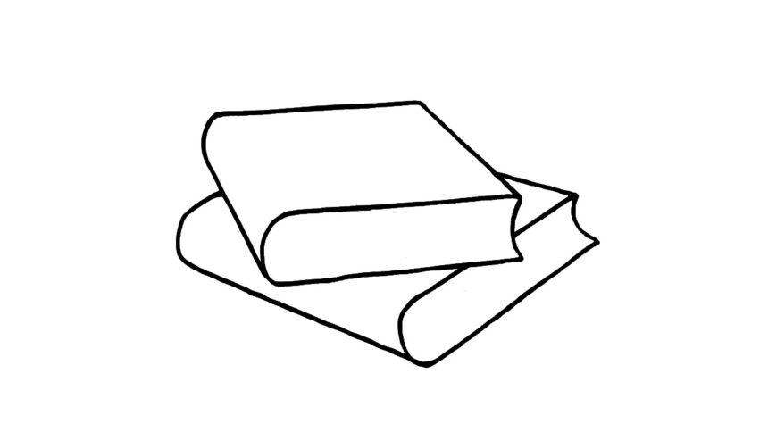 How To Draw A Book Step By Step - Hand Of Art