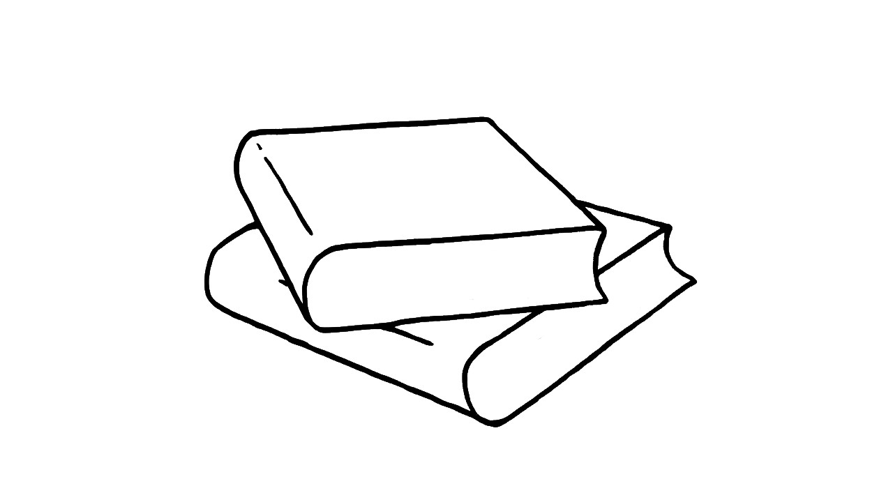 How To Draw A Book Step By Step - Hand Of Art