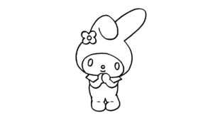 How To Draw My Melody Step By Step - Hand Of Art