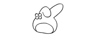 How To Draw My Melody Step By Step - Hand Of Art