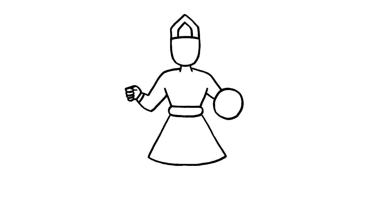 How to Draw Ravan For Kids Step By Step