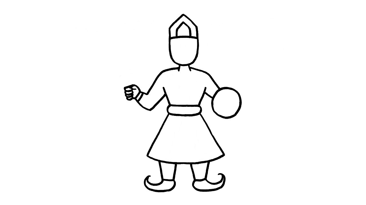 How to Draw Ravan For Kids Step By Step