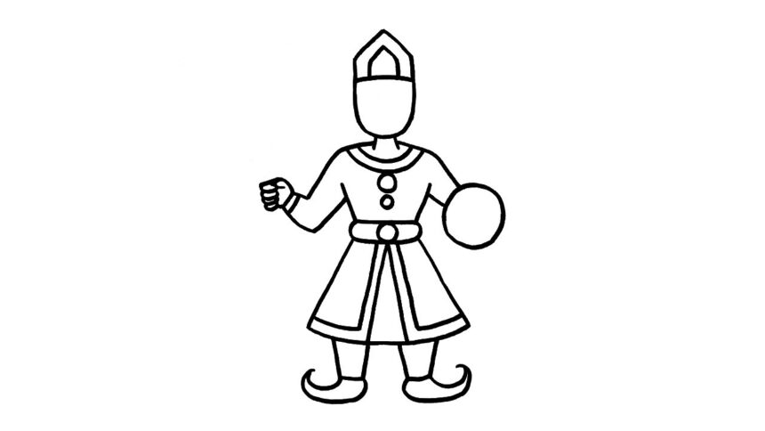 How to Draw Ravan For Kids Step By Step - Hand Of Art