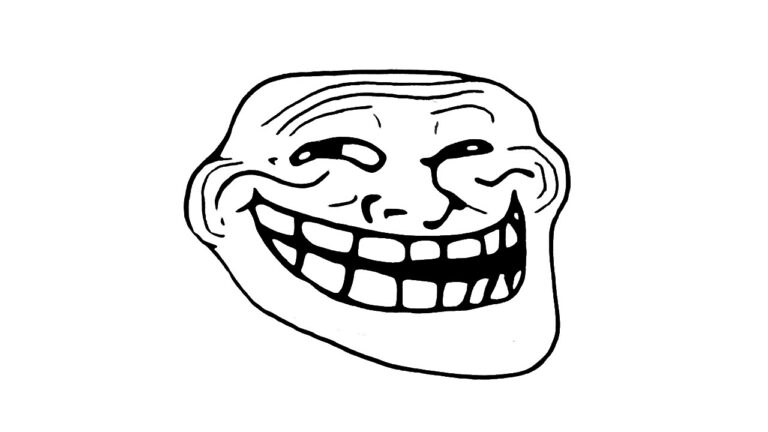 How to Draw Troll Face Step By Step - Hand Of Art