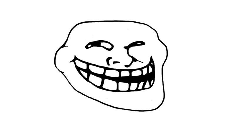 How to Draw Troll Face Step By Step - Hand Of Art