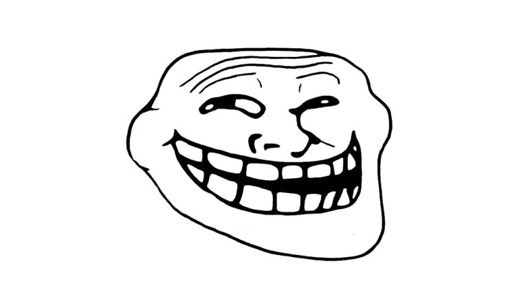 How to Draw Troll Face Step By Step - Hand Of Art