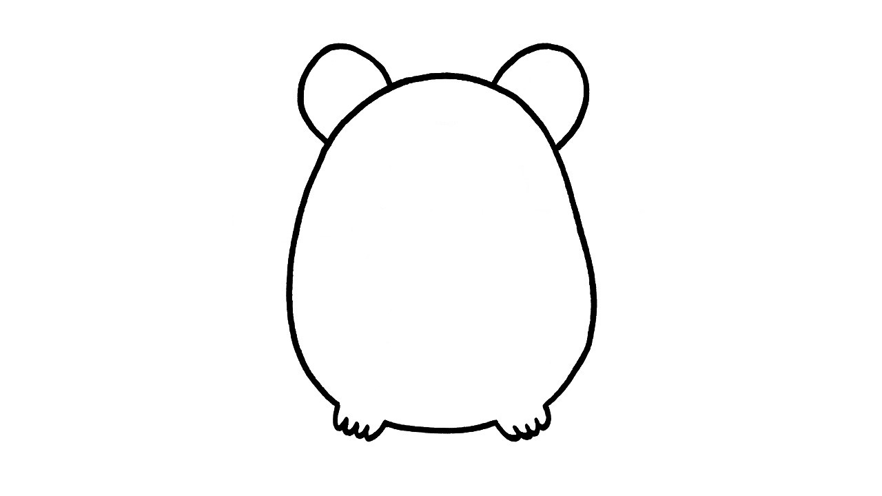 How To Draw A Hamster Step By Step - Hand Of Art