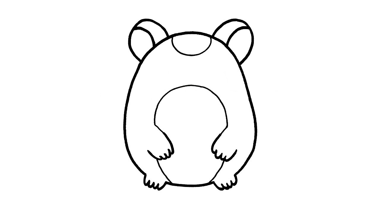 How To Draw A Hamster Step By Step - Hand Of Art