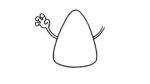 How to Draw a Candy Corn Monster - Hand Of Art