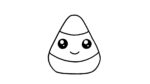 How to Draw a Candy Corn Step by Step - Hand Of Art