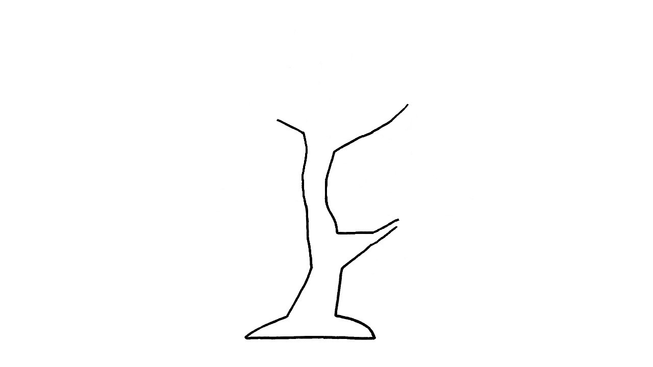 How to Draw a Halloween Tree - Hand Of Art