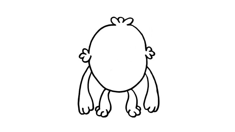 How to Draw a Scary Monster Step by Step - Hand Of Art