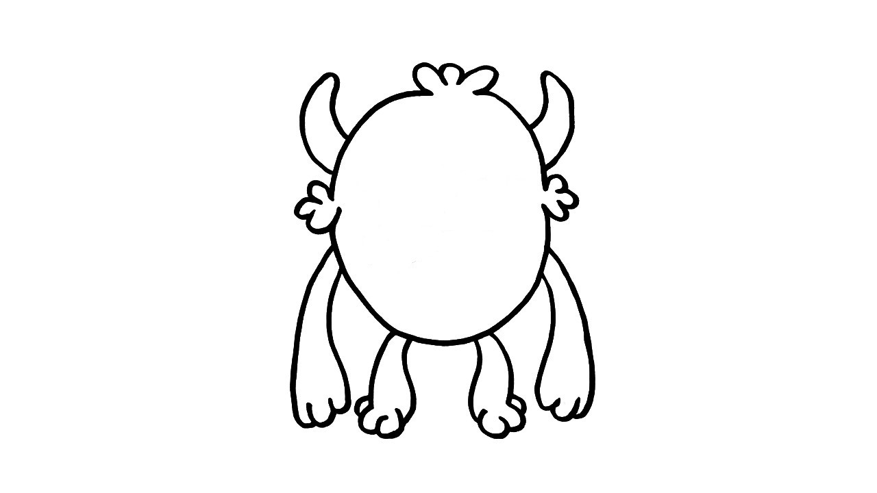 How to Draw a Scary Monster Step by Step - Hand Of Art