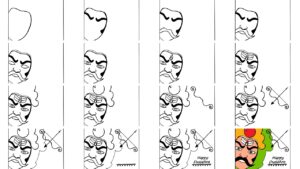 Dussehra Drawing for Kids Step By Step - Hand Of Art