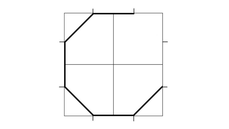 How to Draw Octagon Step By Step - Hand Of Art