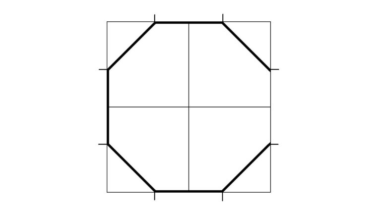 How to Draw Octagon Step By Step - Hand Of Art