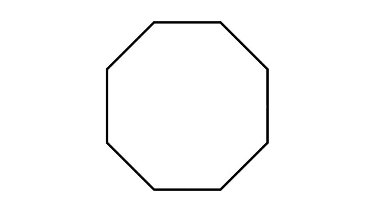 How to Draw Octagon Step By Step - Hand Of Art