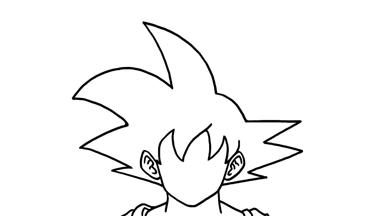 How to Draw Goku Step By Step