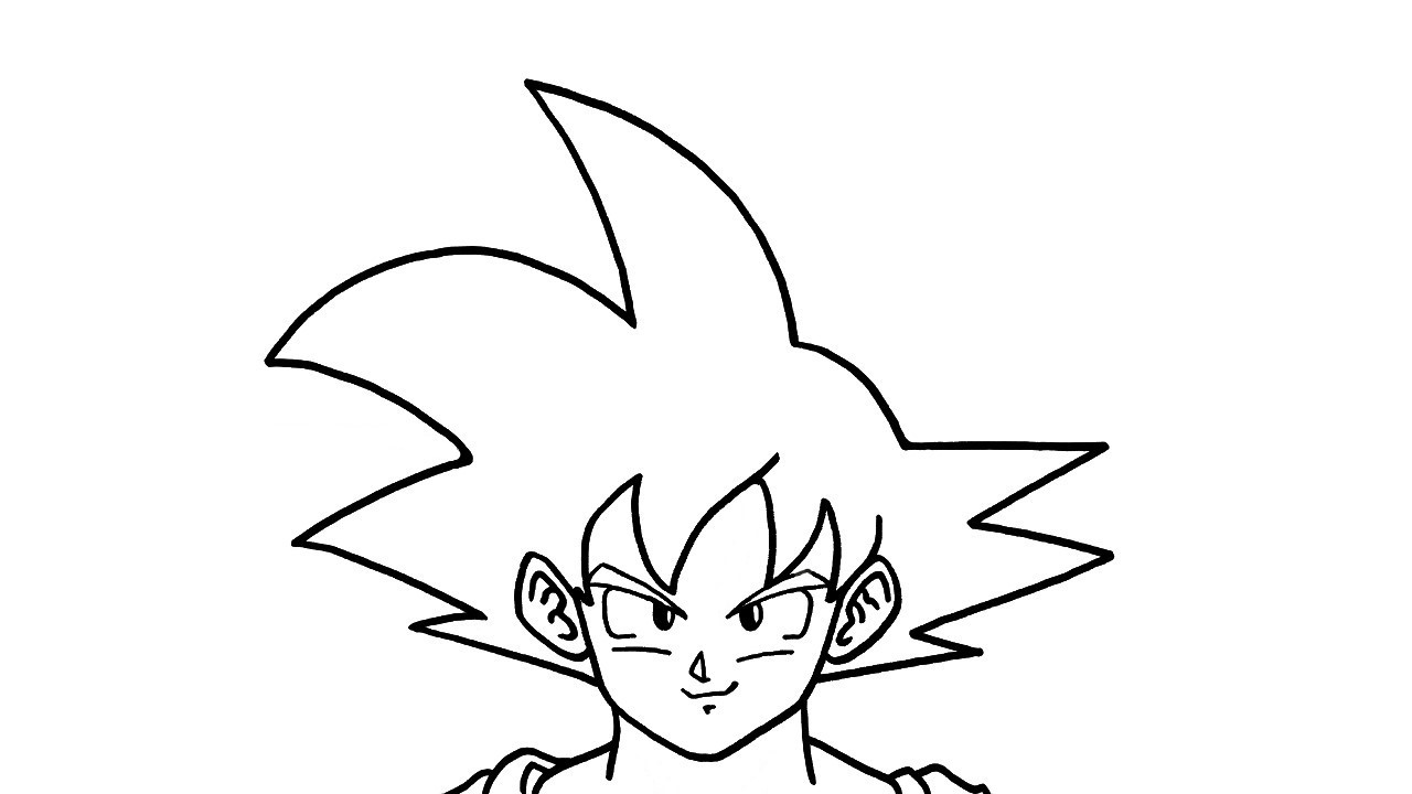 How to Draw Goku Step By Step