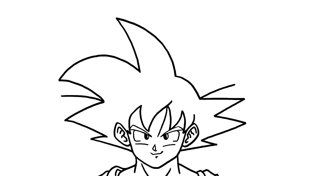 How to Draw Goku Step By Step