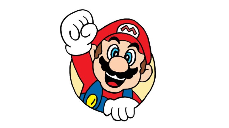 How to Draw Mario Step By Step
