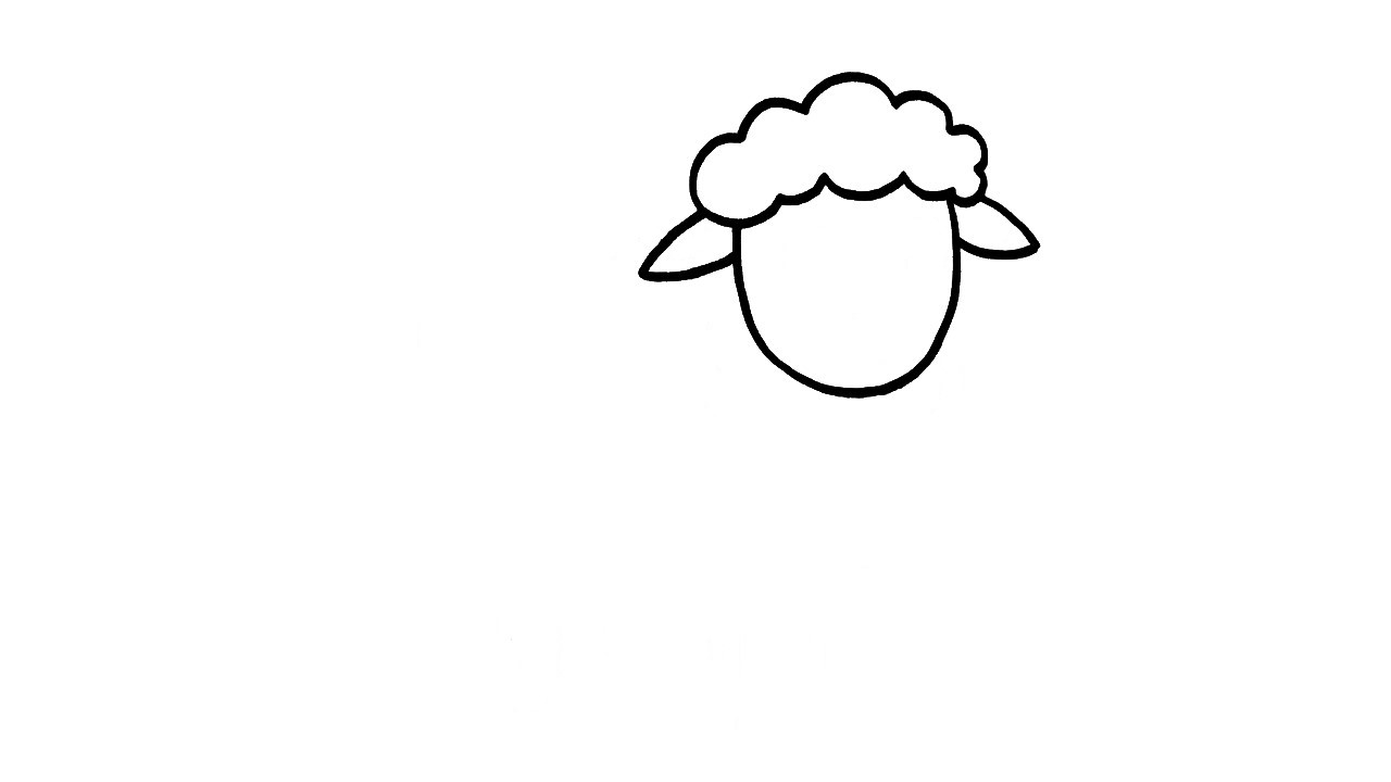 How to Draw a Sheep Step By Step