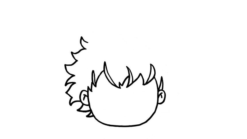 How to Draw Deku Step By Step