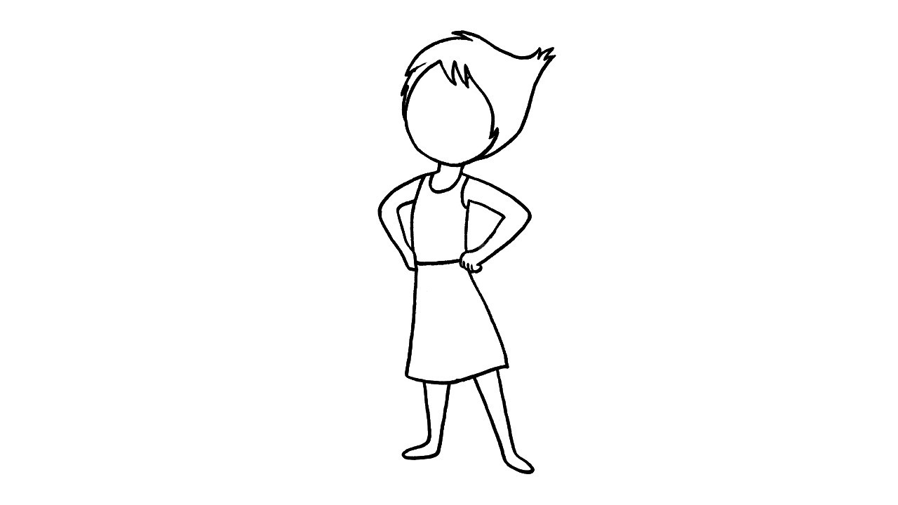 How to Draw Joy From Inside Out Step By Step