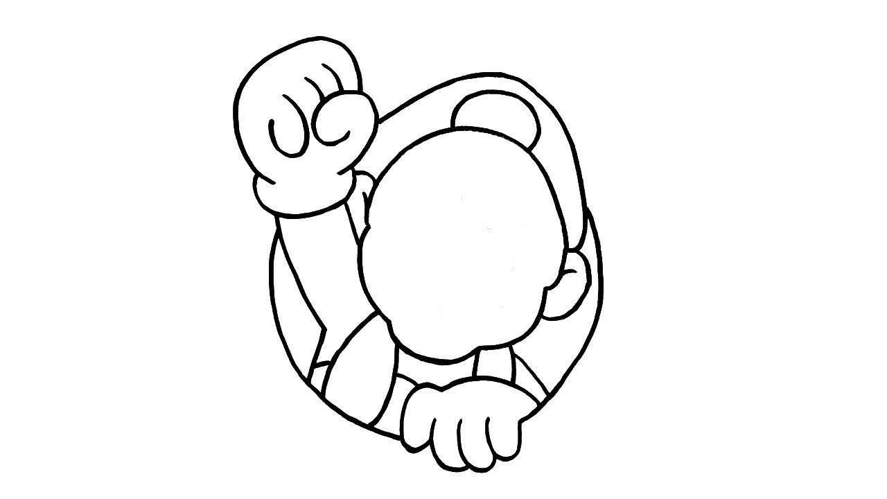 How to Draw Mario Step By Step