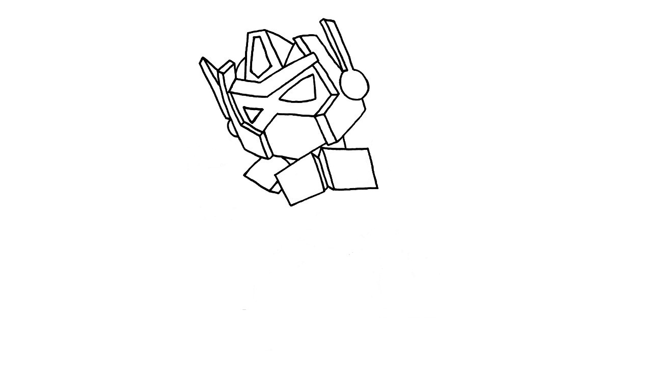 How to Draw Optimus Prime