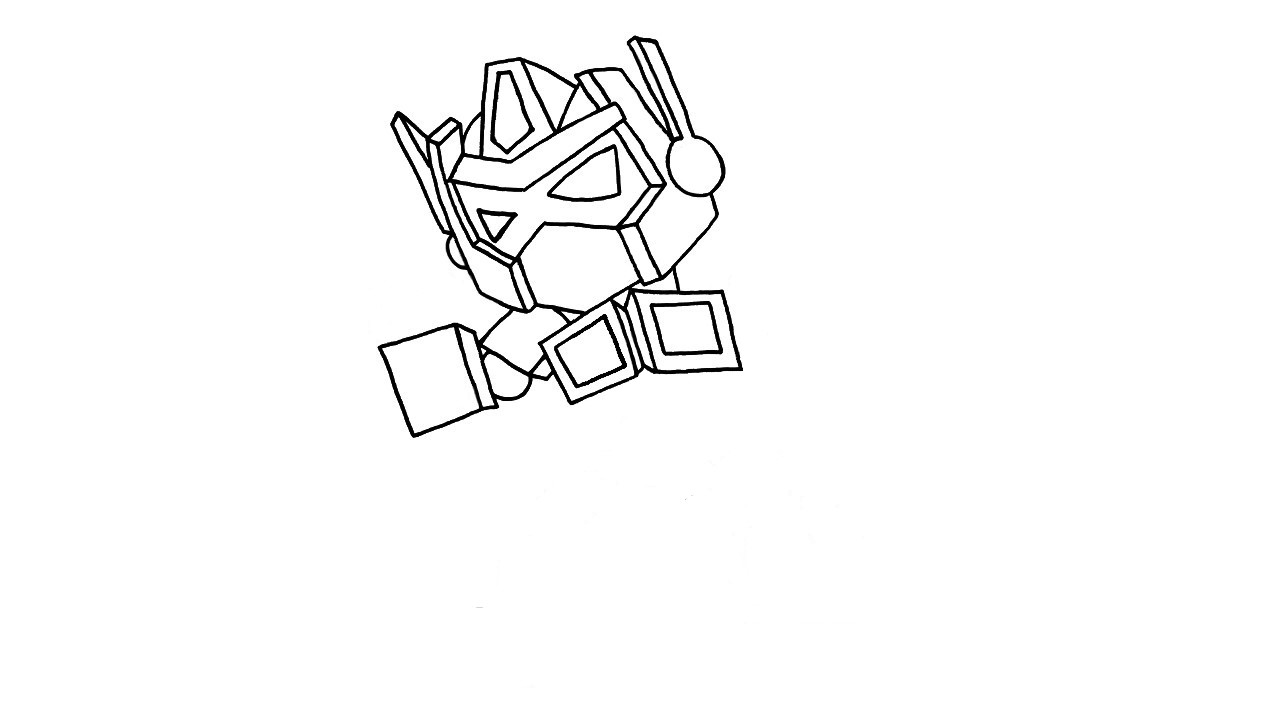 How to Draw Optimus Prime