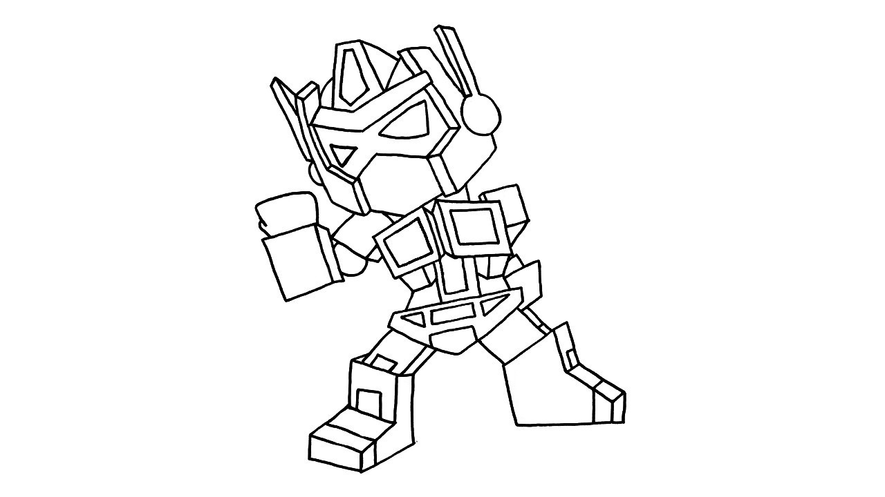 How to Draw Optimus Prime